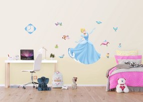 Dětská samolepka na zeď Disney Popelka | 65 x 85 cm | DDK865