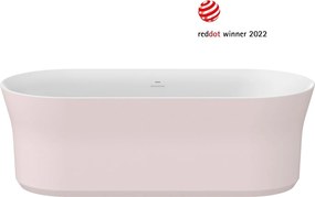 Ravak Ypsilon vana volně stojící 180 x 80 cm odtok bílá růžová XC00100085