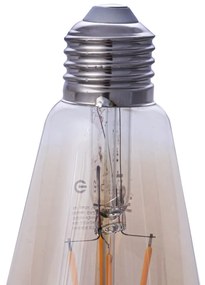 Dekorační LED žárovka E27 teplá 2700k 4w 400 lm jantarová