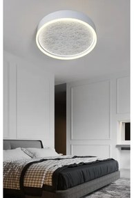 Wofi 9002-103M - LED Stmívatelné stropní svítidlo BORDEAUX LED/37W/230V stříbrná