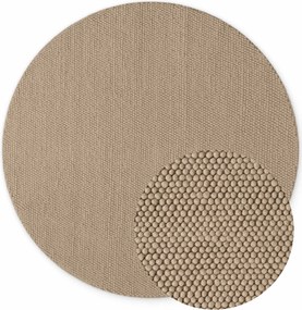 Ted Baker, Kusový koberec Ted Baker Richmond 106367 Beige kruh, 200x200, béžová, dětský pokoj