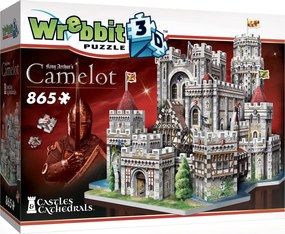 3d puzzle wrebbit 3d puzzle hrad kamelot 865 dílků