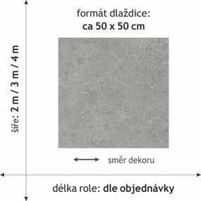 BEAULIEU PVC podlaha - lino FORTEX PURE 2066 ŠÍŘKA: 4 m, POUŽITÍ: Bytové