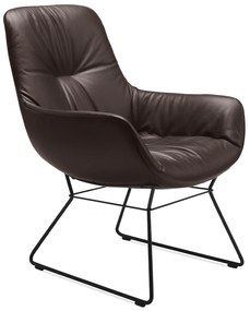 Freifrau Manufaktur designová křesla Leya Cocktail Lounge Chair Sledge