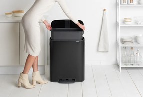 Brabantia BO pedálový koš 60L černá