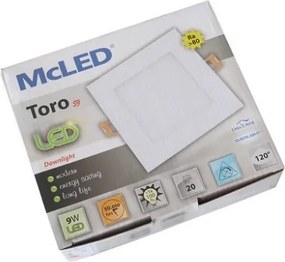 LED podhledové svítidlo McLED TORO S9 TS120-9W4000K-W-EN neutrální bílá ML-412.002.33.0