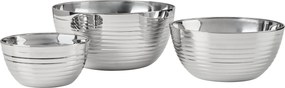 XXXLutz SADA MISEK, kov, 3dílné Homeware Profession. - Sada misek - 0053300002