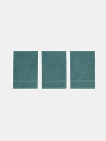 Sinsay - Sada ručníků na ruce 3 pack - zelená