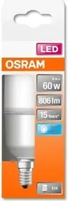 Osram LED Classic Stick 60 E14 / LED žárovka / 8.5W / 4000K