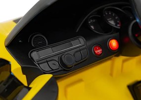 Elektrické autíčko Porsche Spyder RS ​​718 MP4 žluté