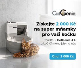 CatGenie A.I. robotická toaleta + dárkový poukaz na rohlik.cz