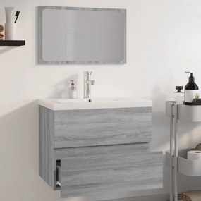 Koupelnová sestava šedá sonoma kompozitní dřevo 3152877