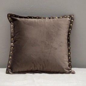 LADY MARGUERITE COCOA SATIN PILLOW