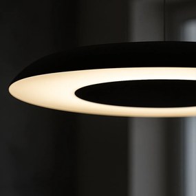 Závěsné LED svítidlo Piattino, 1x LED 30w, 3000-6000k, b/w