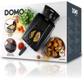 DOMO DO464FR nerezová fritéza, 3 l, 3 l