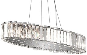 Kichler KL-CRYSTAL-SKYE-I-L-LED Koupelnový lustr CRYSTAL SKYE 12xG9/3W/230V IP44