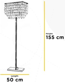 ONLI - Stojací lampa MAKANI 4xE14/6W/230V