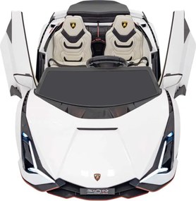 Elektrické autíčko Lamborghini SIAN bílé