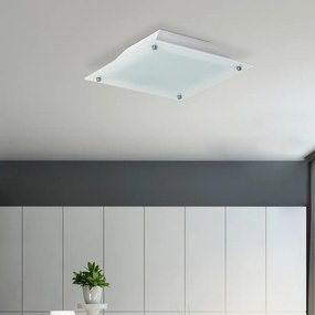 Rabalux Bílé stropní LED svítidlo Lars 400x400mm 18W 3048