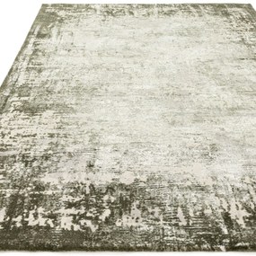 Tribeca Design Kusový koberec Zoom Border Green Rozměry: 240x340 cm
