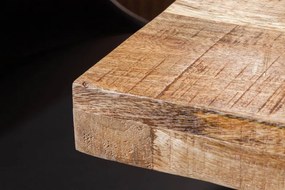 Designový jídelní stůl Thunder 140 cm mango