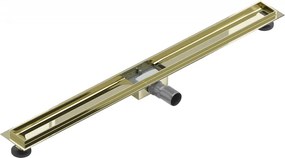 Mexen Flat tělo pro lineární odtok 90 cm, zlatý - 1515090