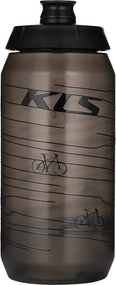 Cyklo láhev Kellys Kolibri 023 0,55l Transparent Black