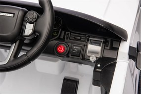 LEAN CARS Elektrické autíčko Land Rover Discovery DLS-K06 bílé