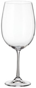 Sklenice na červené víno, Crystalite Bohemia MILVUS, 640 ml