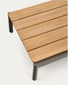 Zahradní konferenční stolek z teakového dřeva 57x91 cm Sorells – Kave Home
