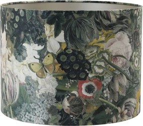 Květované stínidlo na lampu Butterfly ocher - Ø 30*21cm/ E27