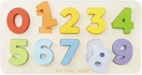 Le Toy Van Petilou Vkládací puzzle s čísly / od 1.5 roků