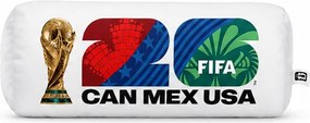 polštář, dekorativní, tvar obdélník, motiv WORLD CUP 2026, 24x55x10 cm, polyester/akryl/látka, tématika MS 2026, Dekorino PD20260003