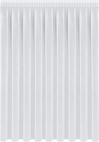 ZÁCLONA NA PÁSCE ELPIDIA 350X250 CM BÍLÁ