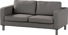 Potah na pohovku IKEA Karlstad 2-místná, nerozkládací, krátký barva šedá látka pletený vzor