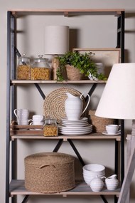 Bílá vroubkovaná miska Romantic Intense - Ø 14*7 cm