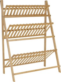Skládací regál, bambus, Nepel TYP 1 + dárek