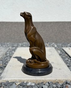 Bronzová socha geparda – luxusní dekorace