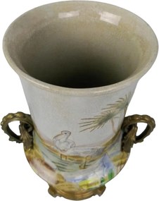 Porcelánová váza s víkem – elegantní dekorativní dóza v klasickém stylu