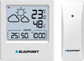 BLAUPUNKT WS10WH bílá / Meteostanice / venkovní teploměr / hodiny / LC