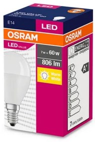 LED žárovka E14 OSRAM CL P FR 8W (60W) teplá bílá (2700K)