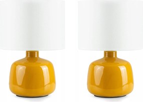2x Stolní Lampa Stůl Noční Čtecí Ložnice Stivus Konsimo