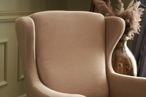 Atelier del Sofa Křeslo Lola Berjer - Cream, Krémová