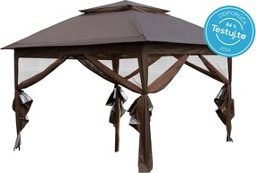 Marimex | Zahradní altán Marimex Vista 3x3 m - hnědý | 10970572