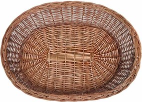 Proutěný koš / pelech pro psa přírodní 90 cm 170340