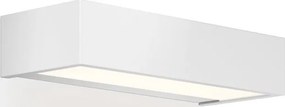 Nástěnná lampa Box LED 25 cm bílá matná