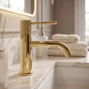 Rea Rea, Umyvadlová baterie Venti Gold Low, REA-B9788