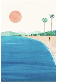 Plakát 30x40 cm Paradise Beach - Travelposter