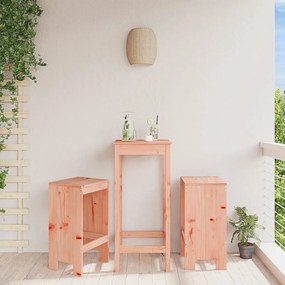 Barové stoličky 2 ks 40 x 36 x 75 cm masivní dřevo douglasky