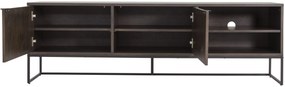 TENZO Dřevěný TV stolek BALI hnědý 9001542920